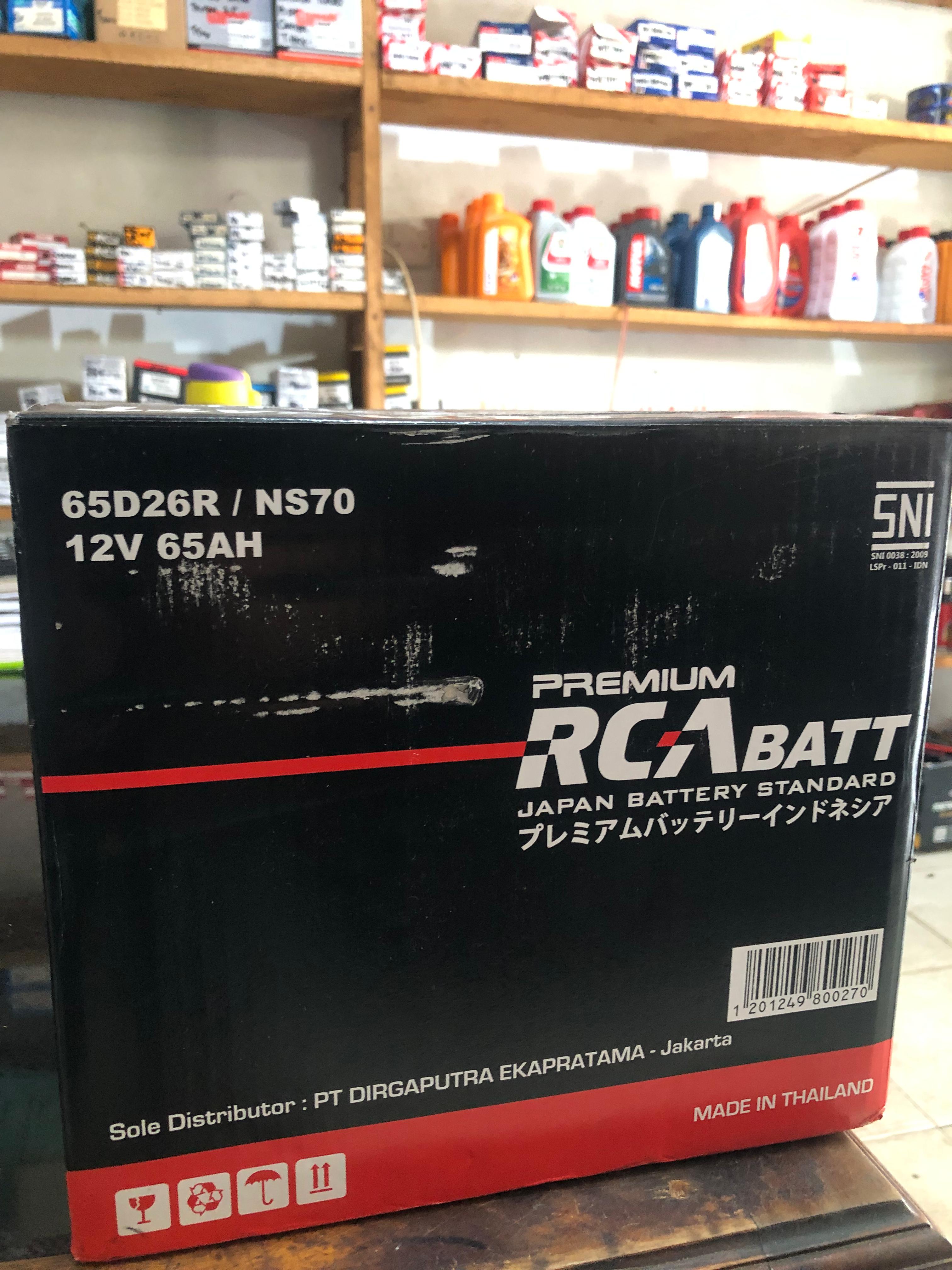 Aki RCA 65D26R / NS70 12V 65AH